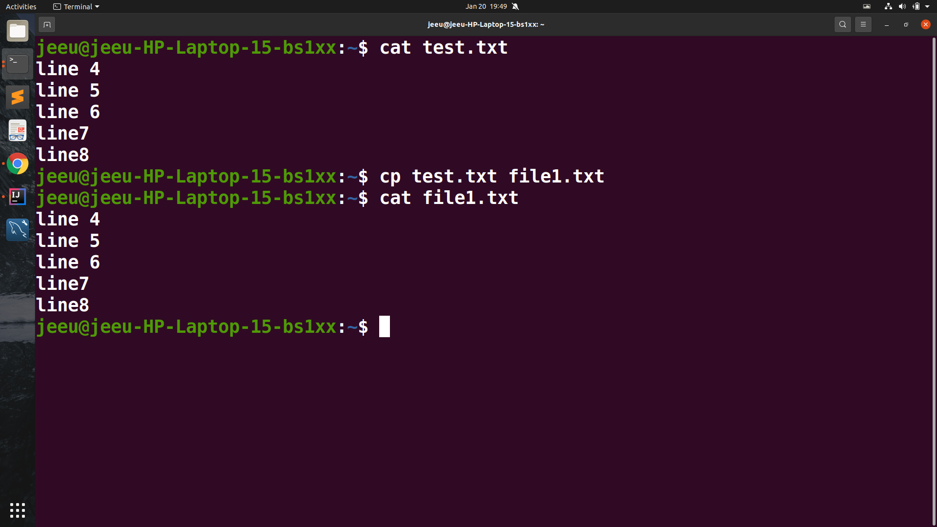 Cp Command In Linux