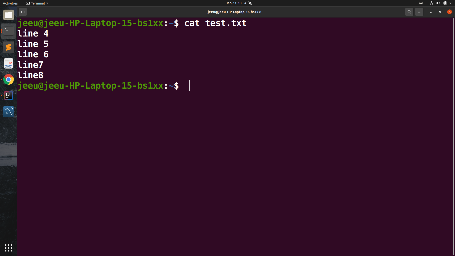 Less Command In Linux