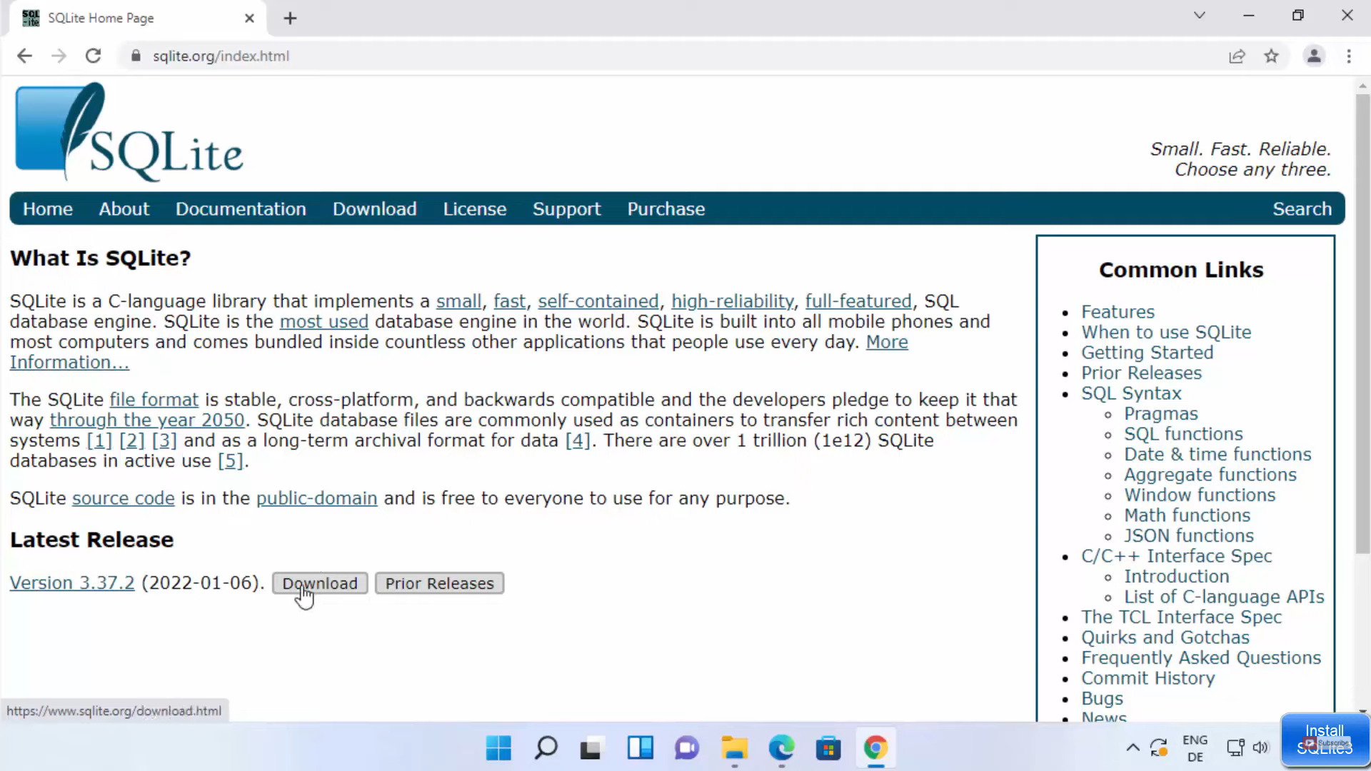 How To Install SQLite3 In Windows 11